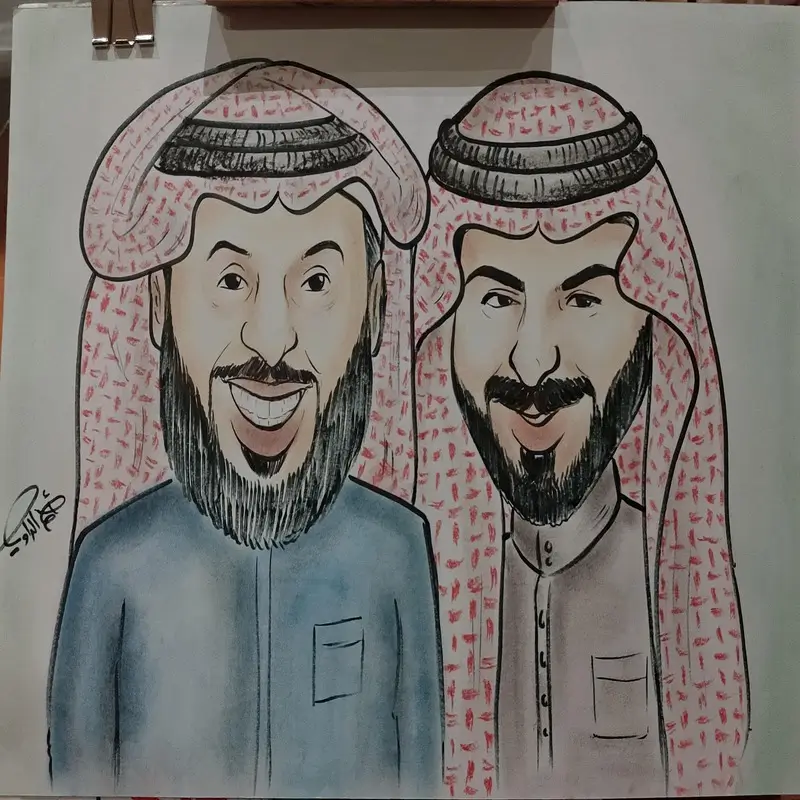 Caricature Artist | Ahmed Al-Rawi | لمات | LAMAT