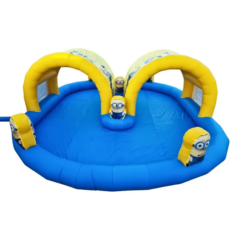 Minions Race Track with 4 Cars | Mix Up | لمات | LAMAT